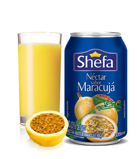 Néctar de Maracujá e maçã 335ml – Shefa Néctar de Maracujá e maçã 335ml – Shefa